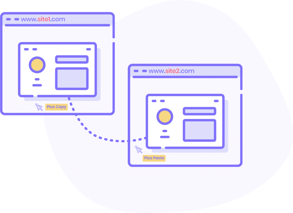 Free Cross Website Domain Live Copy Paste in Elementor