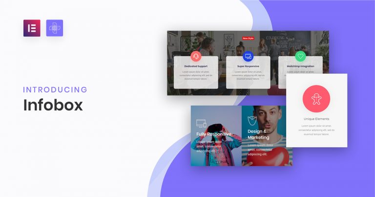 Infobox Widget for elementor | The Plus Addons for Elementor
