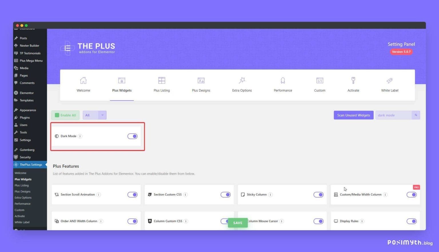 How to Add Dark Mode to Elementor in 2025 [Easy Way]