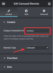 How to connect Carousel Remote with Carousel in Elementor? | The Plus ...