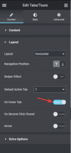How to change Elementor Tab on Hover? | The Plus Addons for Elementor
