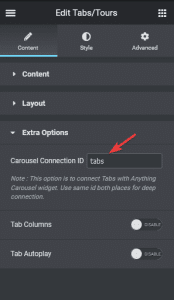How to connect a Carousel with Tabs in Elementor? | The Plus Addons for Elementor