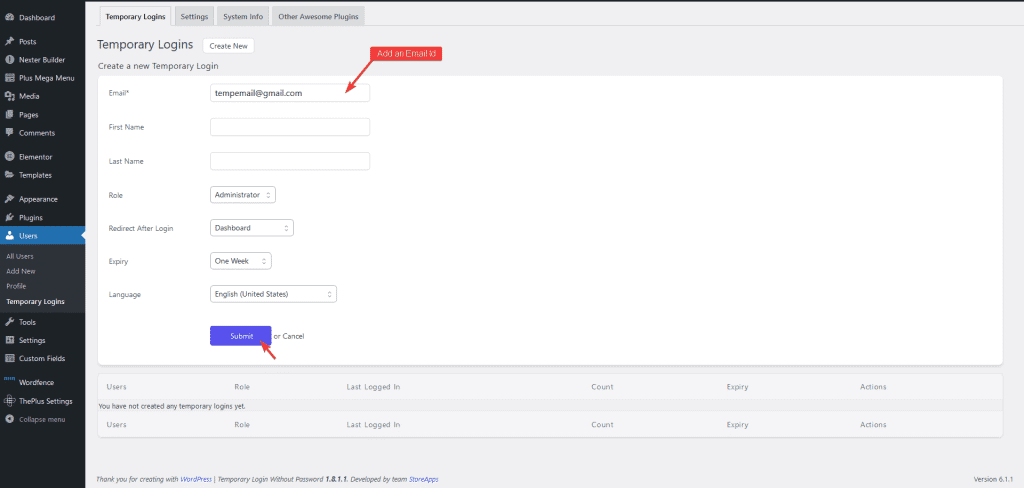 How to Share Login Access with Helpdesk Team | The Plus Addons for ...