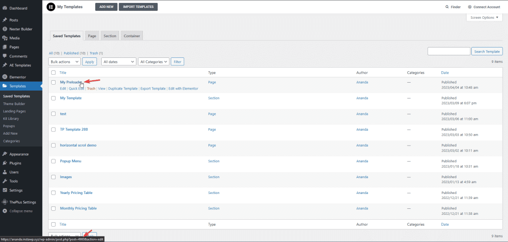 How to Add Shortcode Based Preloader Animation in Elementor? | The Plus Addons for Elementor