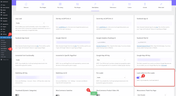 How to Add Lottie File Preloader Animation in Elementor? | The Plus ...
