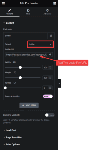 How to Add Lottie File Preloader Animation in Elementor? | The Plus Addons for Elementor
