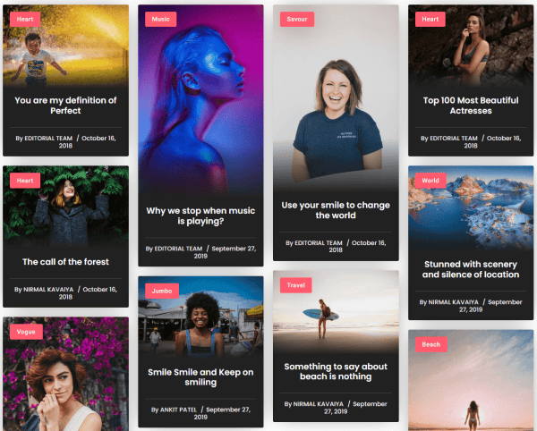 How To Show Blog Posts In Masonry Grid Layout In Elementor The Plus Addons For Elementor