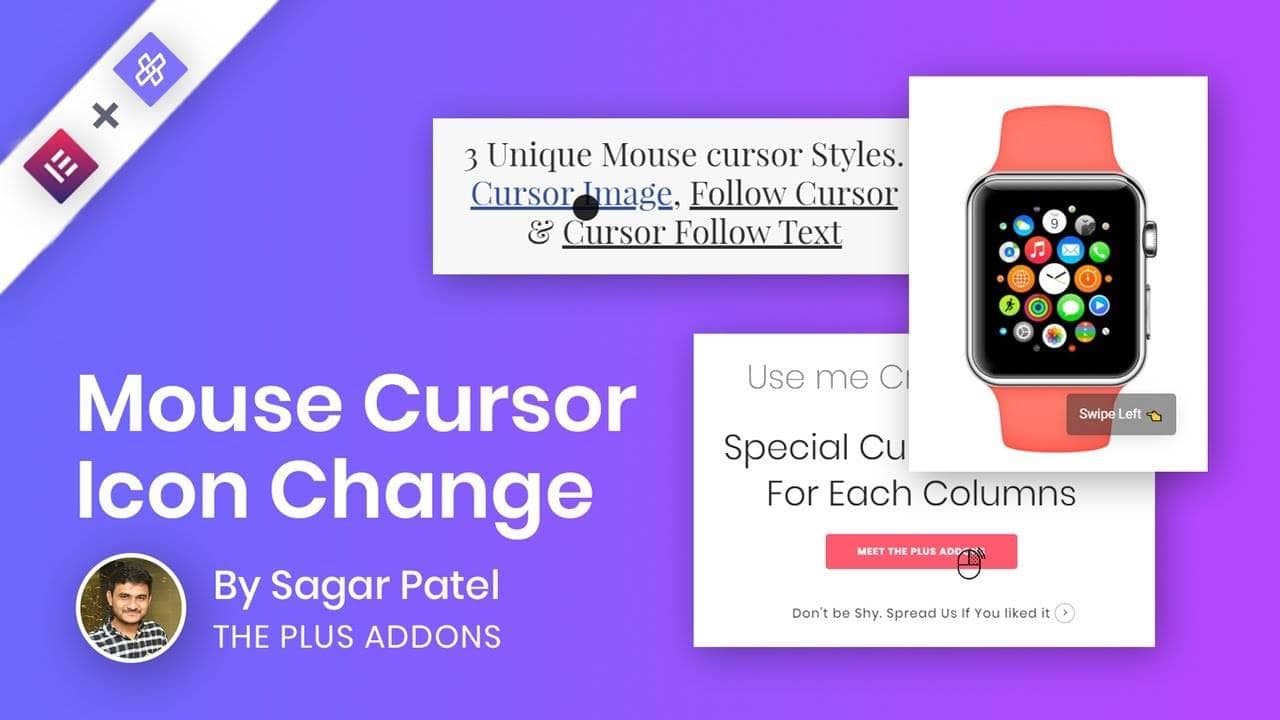 Custom MOUSE CURSOR Icon Styles to Improve Website's UX by feature made ...