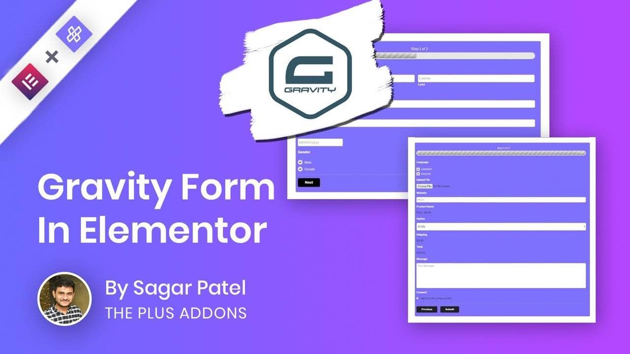 Gravity Forms Customiser | Styler using The Plus Addons for Elementor [Video Tutorial]