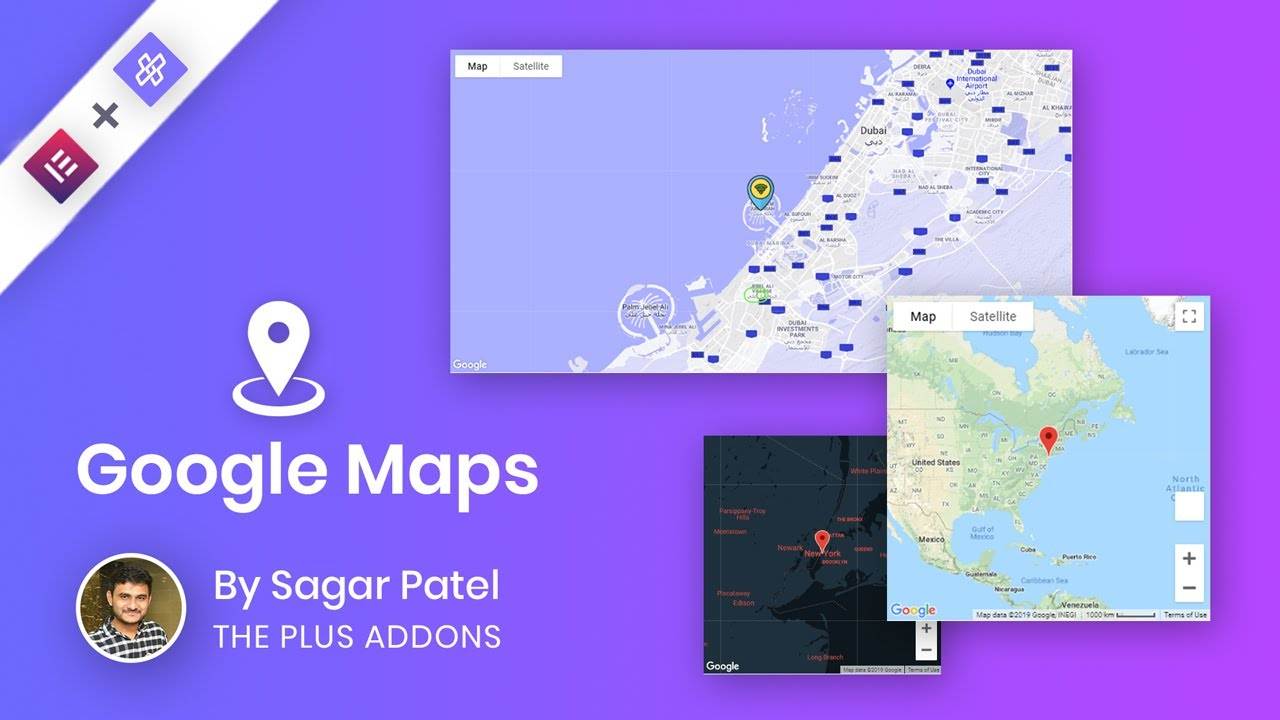 Advanced Google Maps using The Plus Addons for Elementor [Video Tutorial]