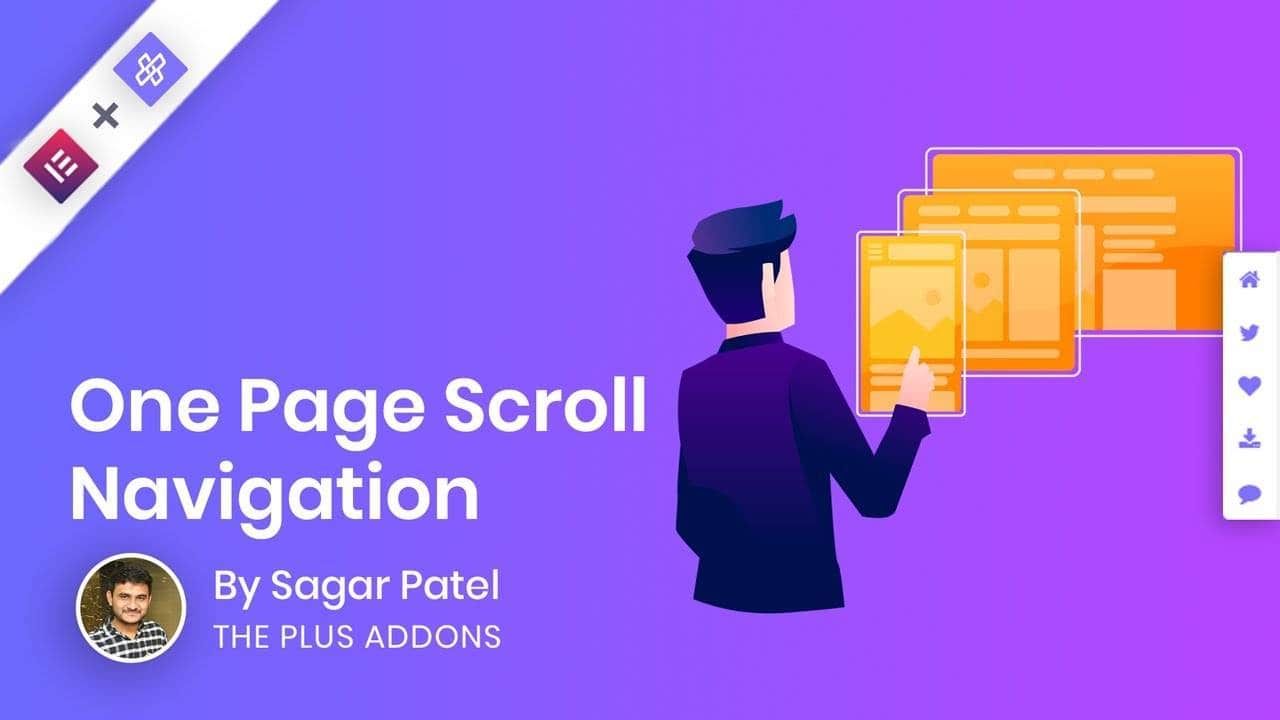 How to Setup One Page Scrolling Vertical Panel in Elementor? [Video Tutorial]