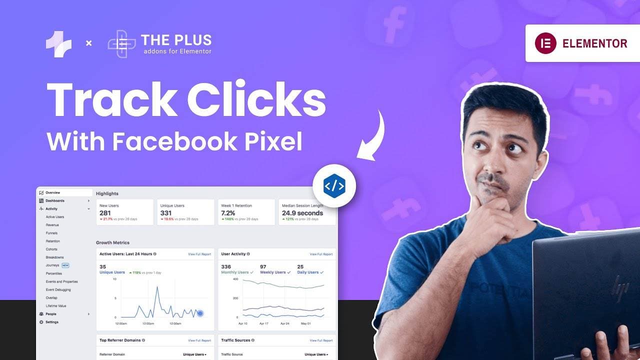 How to Track a Facebook PIXEL Event Button Clicks in Elementor [Video Tutorial]