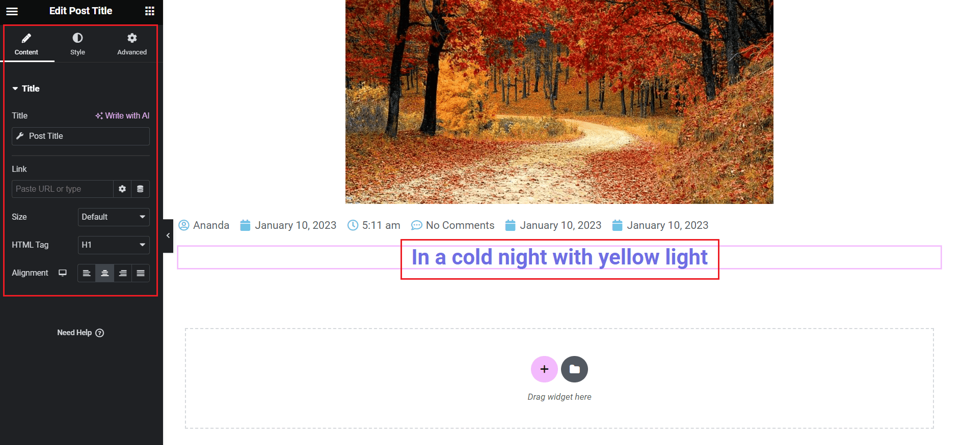 How To Create Custom Elementor Blog Post Template In 2025 [beginners Guide]