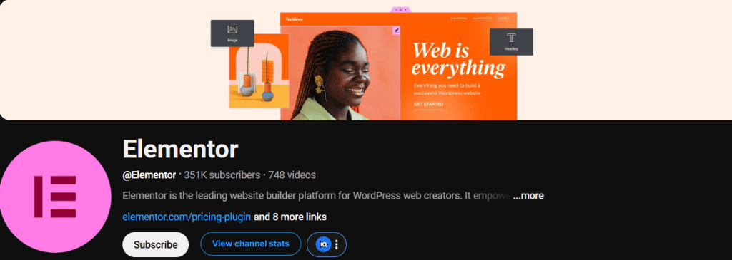 7 Best YouTube Channels to Learn Elementor in 2025 [Beginner Tutorials]