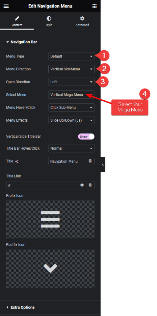 How to Create a Side Mega Menu in Elementor? | The Plus Addons for Elementor