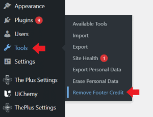 How to Change Footer Copyright Text in WordPress [3 Easy Methods] | The Plus Addons for Elementor