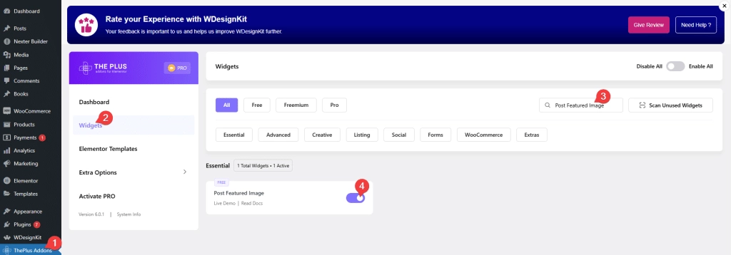 How to Show Post Featured Image in Elementor Blog Post? | The Plus Addons for Elementor