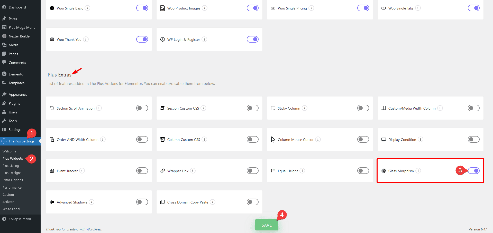 How to Add Glassmorphism Effect in Elementor [Frosted Glass]