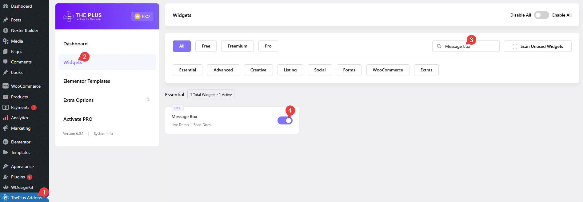 Message Box: Settings Overview | The Plus Addons for Elementor
