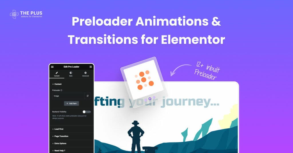 Preloader Animations & Transitions for Elementor | The Plus Addons for Elementor
