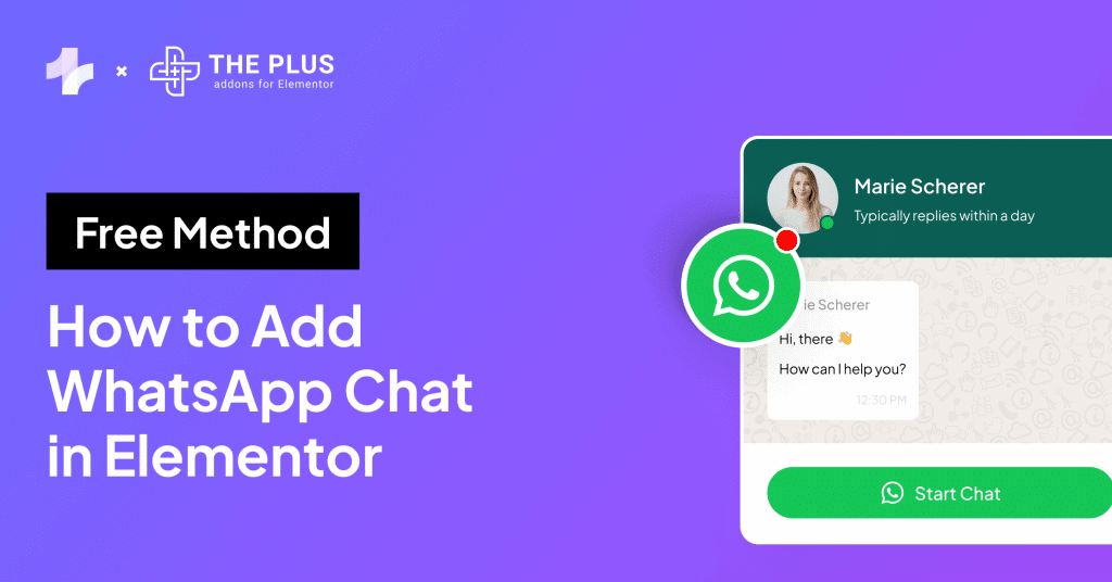 How to Add WhatsApp Chat in Elementor in 2026 [Free Method]