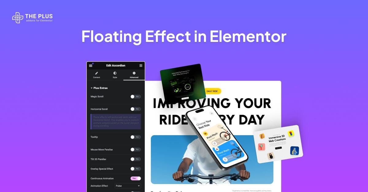 Continuous Effects | The Plus Addons for Elementor